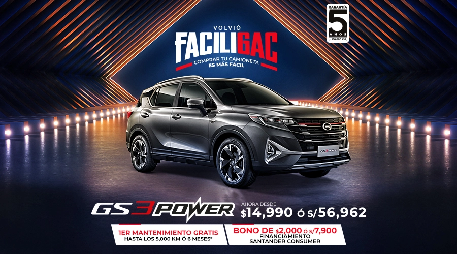 GAC Motor - Promociones